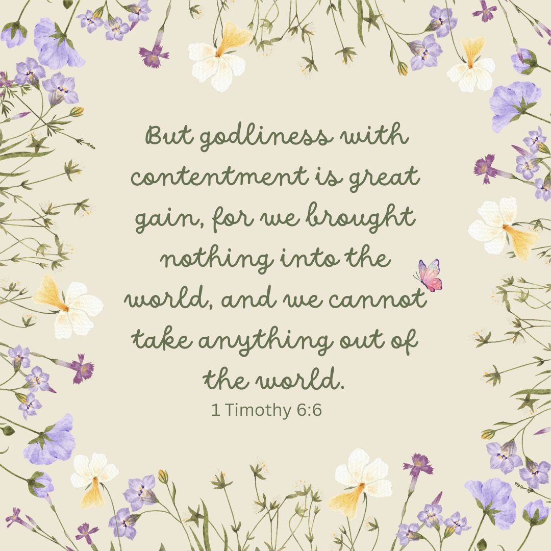 Daily devotional: Signs of Contentment - Happy Pinay Mommy
